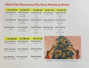 New Day Recovery Marathon Meeting Week - Alcoholics Anonymous